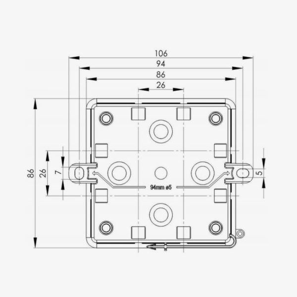 Electrical Junction Box Drawings